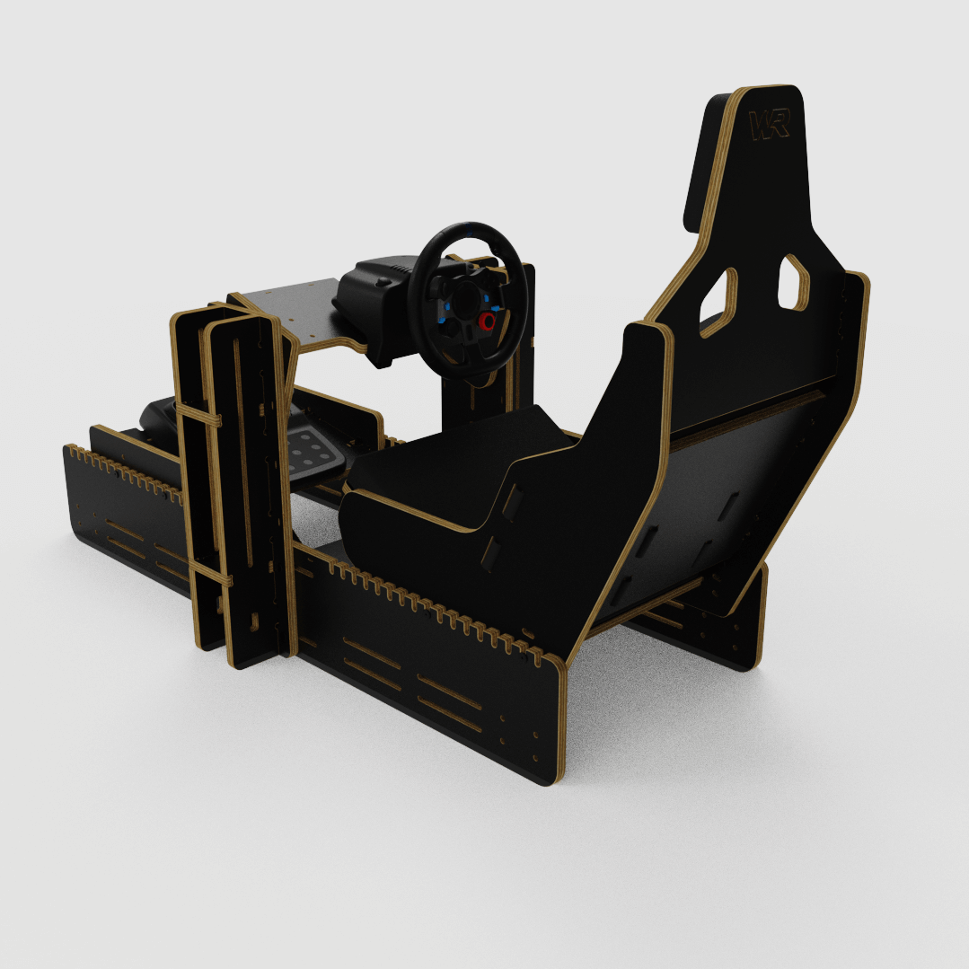 Simulador WR-2 STAGE 1 Black – @CrellaEstudio